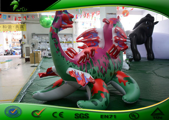 Inflatable Sea Dragon Giant Inflatable Colorful Dragon Toys Customized Sea Animals