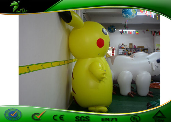 2m Tall Inflatable Cartoon Characters Pikachu Mascot Costume For Promotion