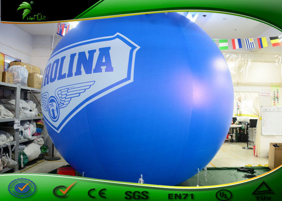 Customzied Inflatable Helium Balloon / PVC 0.18mm Advertising Printed Balloon