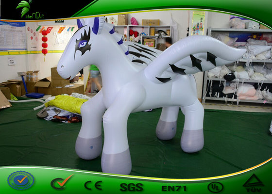 Cute Flying Horse Inflatable Cartoon Characters PVC 0.4mm with Digital Printing
