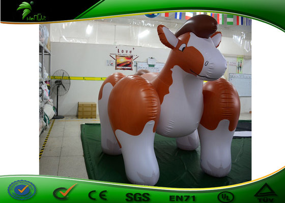 Animal Horse Inflatable Cartoon Characters Inflatable Cute Pony Cartoon For Riding