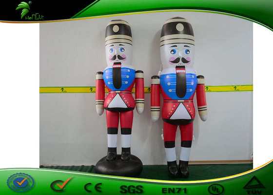 Red Soldiers Inflatable Advertising Balloons / Helium Balloon 2.5M Height