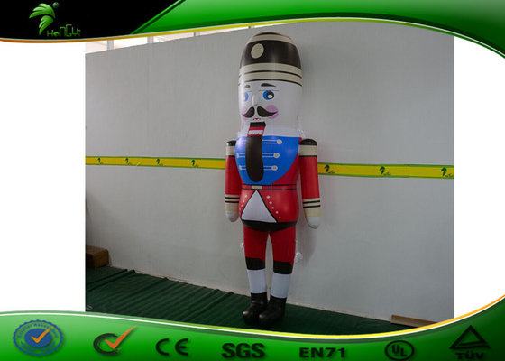 Red Soldiers Inflatable Advertising Balloons / Helium Balloon 2.5M Height