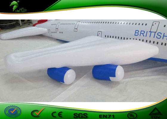 10ft Inflatable Shapes 747 Aircraft White Inflatable Airplane Swimming Pool Toy