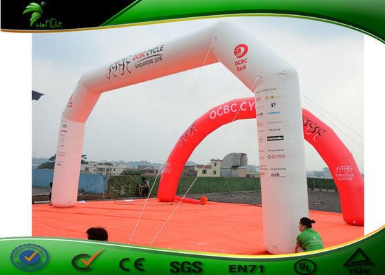 Customized Giant Inflatable Arches / Inflatable Entrance Arch For Outdoor Advertising