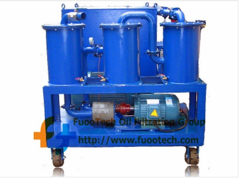 Series PO-OT Portable High Precision Oil Purifier equipped with oil tank