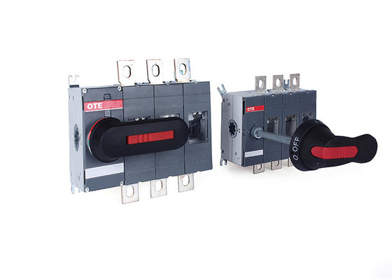 400A 3 Pole ElectriucalLoad Break Switch Three Phase Plated Tin PA66 V0 Vover