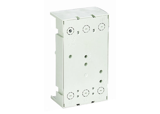 80A DN32155 Busbar Adapter For MCCB 60MM Busbar System Pa66 V0 Material