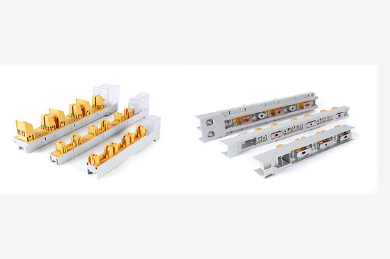 3 Poles 250 Amp Vertical NH Fuse Holder For 185MM Busbar System Copper T3
