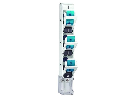Vertical 3 Poles Inline NH Fuse Switch Disconnector PA66 / DMC Material