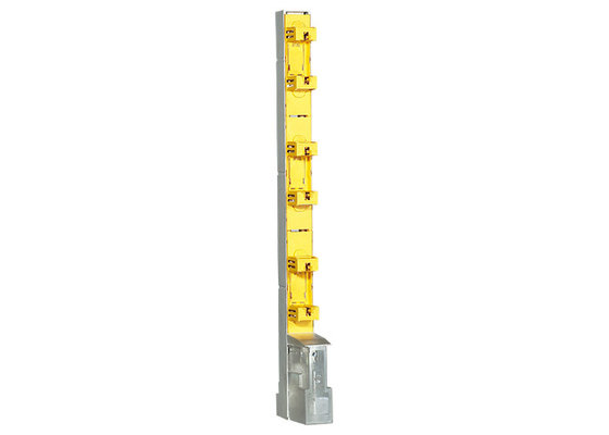 NH00 Type 3 Phase Fuse Base For Busbar System Vertical Type 160A Max Current