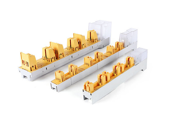 NH1 Type Three Poles Vertical Fuse Base Copper T3 Plated Tin Pa66 V0 Material