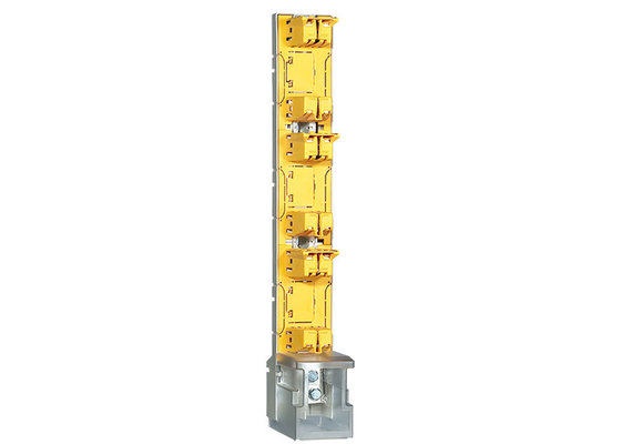 NH1 Type Three Poles Vertical Fuse Base Copper T3 Plated Tin Pa66 V0 Material