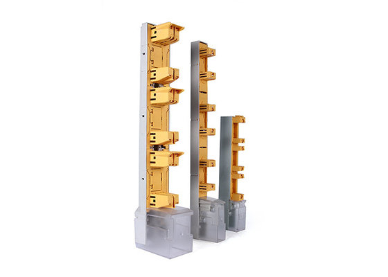 NH1 Type Three Poles Vertical Fuse Base Copper T3 Plated Tin Pa66 V0 Material
