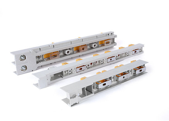 NH1 Type Three Poles Vertical Fuse Base Copper T3 Plated Tin Pa66 V0 Material