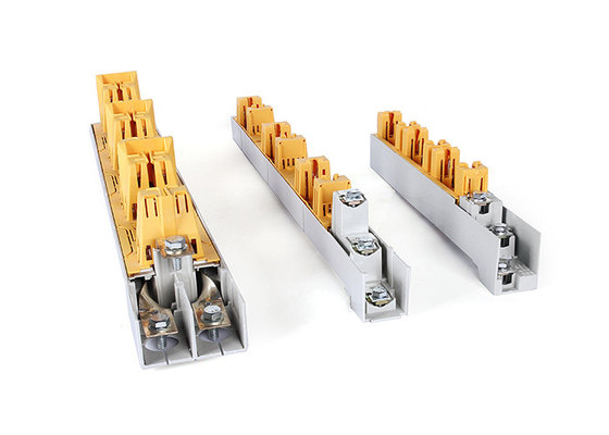 NH1 Type Three Poles Vertical Fuse Base Copper T3 Plated Tin Pa66 V0 Material