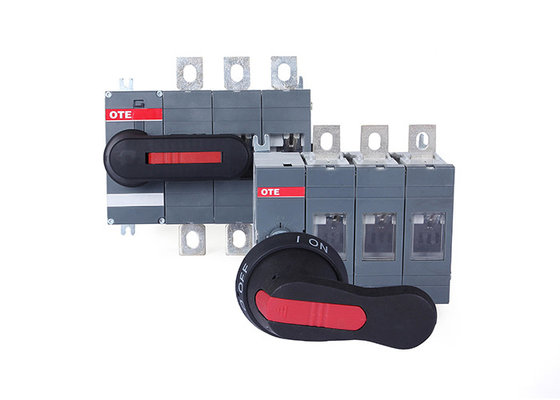 AC380V / 660V Load Disconnect Switch , 800A 3 Phase Load Supply Fused Switch