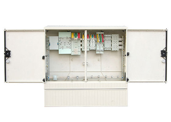 MCCB Adaptor Electrical Bus Bar Box , Free Design Three Phase Distribution Box