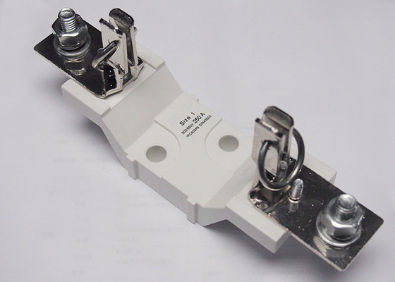 NH1 Fixed Type CCC HRC Fuse Holder DMC Ceramic Copper Metal Material