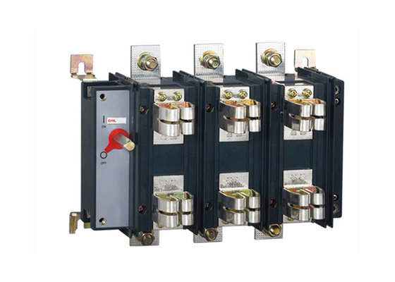 NH3 Switch Fuse Isolator , 160A - 630A Fixed 3/ 4 Pole Isolator Switch