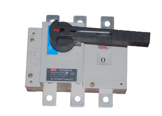 3P 4P Load Break Switch AC660V / DC440V Pa66 / DMC Material Tinned Plated
