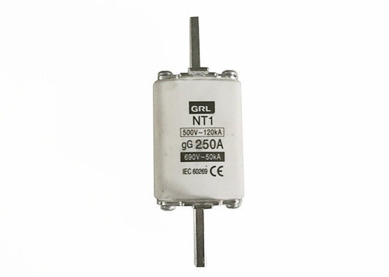 250A NT / NH Fuse Holder Fuse Base Double Indicators Fuses AC660V Max Voltage
