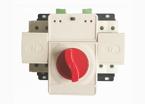 690V CE Mini Automatic Transfer Switch 6A - 63A Dual Power Supply System