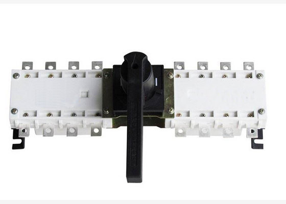 Double Throw 4 Pole Changeover Switch , 500V AC Manual Electric Transfer Switch