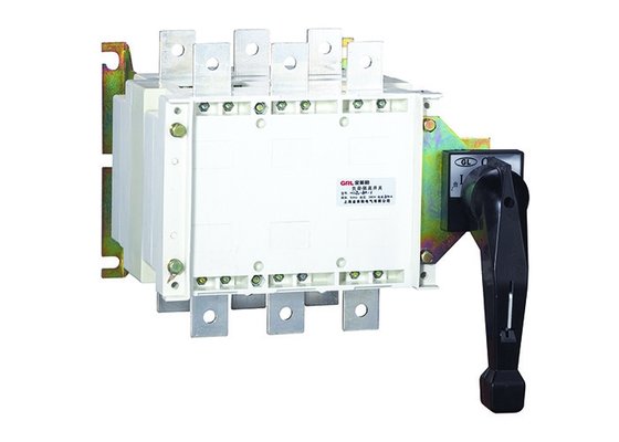 1600 Amp Electrical Changeover Switch Plated Tin Copper T3 DMC V0 Material
