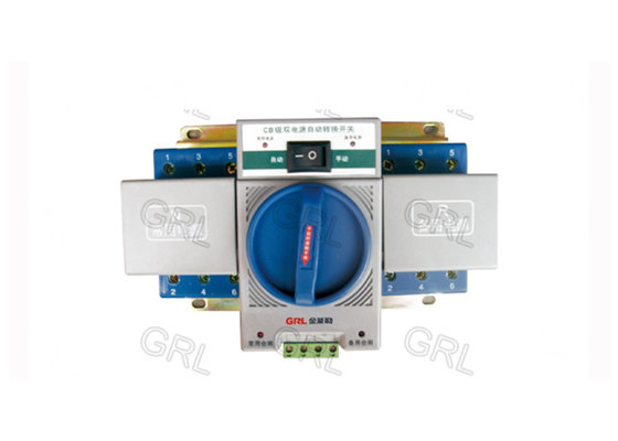 Dual Power Manual Transfer Switch Generator , 3 Phase Generator Transfer Switch
