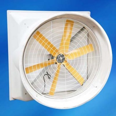 China wall mounted handmade shell  FRP exhaust fan supplier