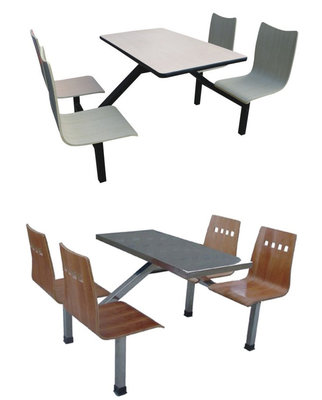 fiberglass  FRP dining table and chair supplier