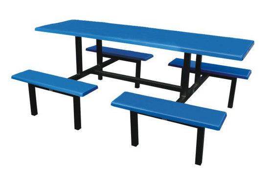 fiberglass or FRP dining table and square stool supplier