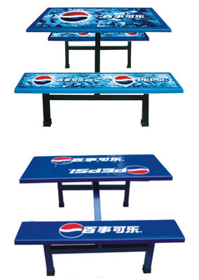 fiberglass or FRP dining table and square stool supplier