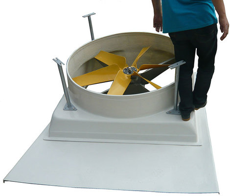 industrial very strong 20year shell life low noise fiberglass low price FRP roof mounted exhaust fan supplier