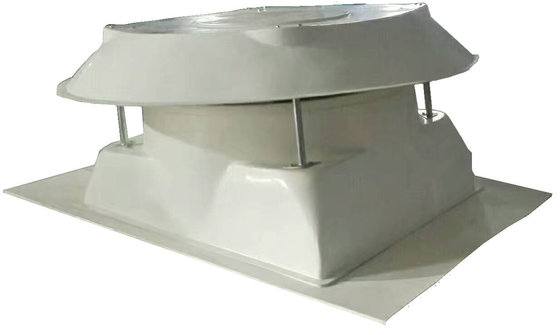 industrial very strong 20year shell life low noise fiberglass low price FRP roof mounted exhaust fan supplier