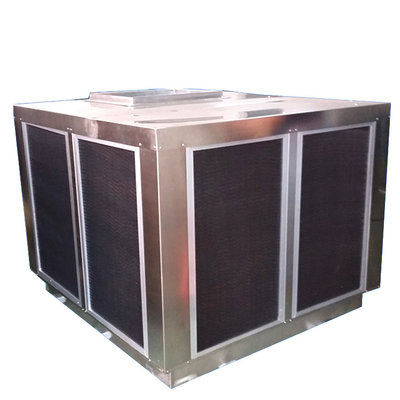 factory price stainless steel wall mounted water air conditioner evaporative air cooler supplier