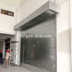 China Fire Proofing Vehicles Roller Shutter Door Warehouse Steel Roll up Doors supplier