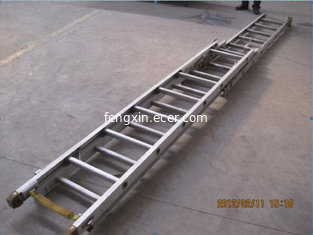 China Fire Truck Rolling Shutter Doors Aluminum Extension Ladder Back Ladder supplier