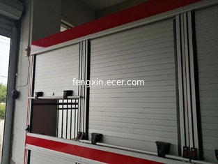 China Cargo Truck Rolling Door Roller Shutter Curtain Emergency Rescue Vehicles Blinds supplier