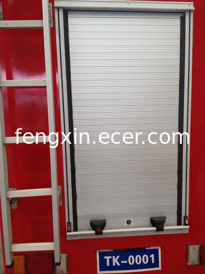 Fire-fighting Proofing Truck Security Aluminium Rolling up Door supplier