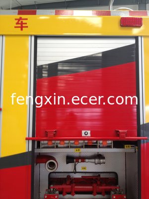Fire Fighting Truck Security Proofing Aluminum Roll up Door Truck Rolling Shutter supplier