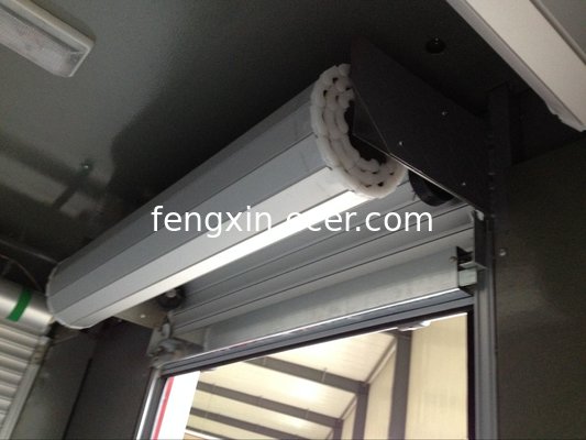 Vehicles Roller Shutter Door Aluminium Alloy Garage Rolling Door supplier