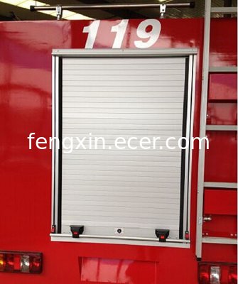 Fire Fighting Truck Security Proofing Aluminum Roll up Door Truck Rolling Shutter supplier