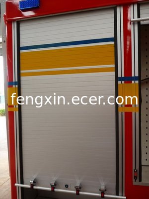 Fire Fighting Truck Security Proofing Aluminum Roll up Door Truck Rolling Shutter supplier