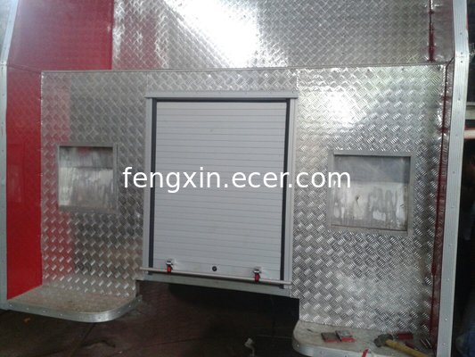Security Aluminium Rolling Door Roller Shutter of Fire-fighting Proofing Truck supplier