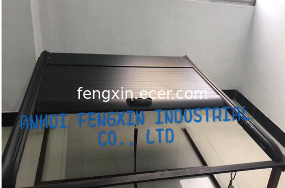 Horizontal Fireproof Roller Shutter Rollup Door Aluminum Window supplier