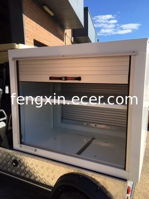 Truck and Trailer Rolling Shutter Door Fire Vehicles Accessories SS Hinges supplier