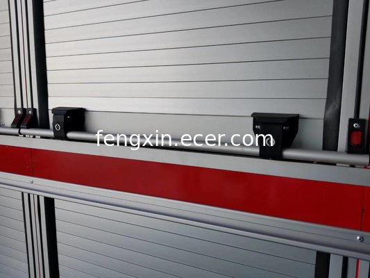 Fire Rated Roller Shutter Doors Lift Bar Aluminum Extrusion Profiles supplier