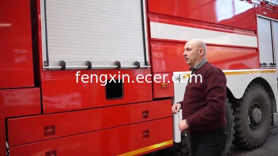 Rolling Shutter Doors Fire Vehicles Accessories Truck and Trailer Shutter Door supplier